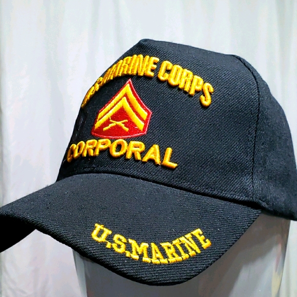 Accessories | Military Us Marine Corps Corporal Hat | Poshmark